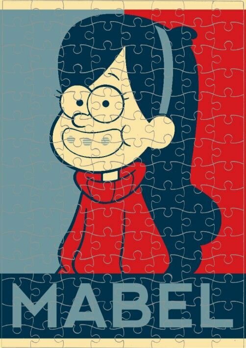Пазл Мэйбл, Mabel №91