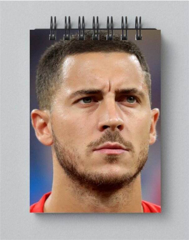 Блокнот Эден Мишель Азар, Eden Michael Hazard №3, А5