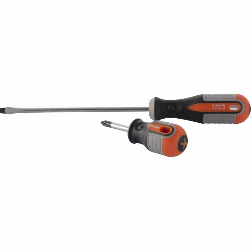 Отвертка шлицевая SL4х100мм Ombra 750410