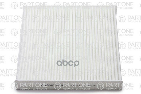 Фильтр салона RENAULT LAGUNA II 01>, LAGUNA II Grandtour 01>, VEL SATIS 02>, 210x208x30 PART-ONE арт. 1CF065