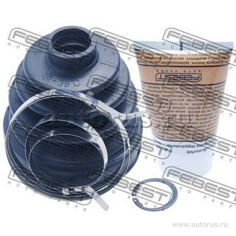 Пыльник шруса внутренний комплект 80x87x23.5 nissan x-trail t30 2004.03-2006.12 febest 0215-t30t