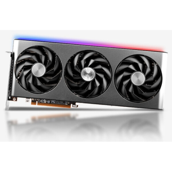 Видеокарта Sapphire PCI-E 4.0 11335-02-20G NITRO+ RX 7700 XT GAMING OC AMD Radeon RX 7700XT 12288Mb 192 GDDR6 2276/18000 HDMIx2 DPx2 HDCP Ret