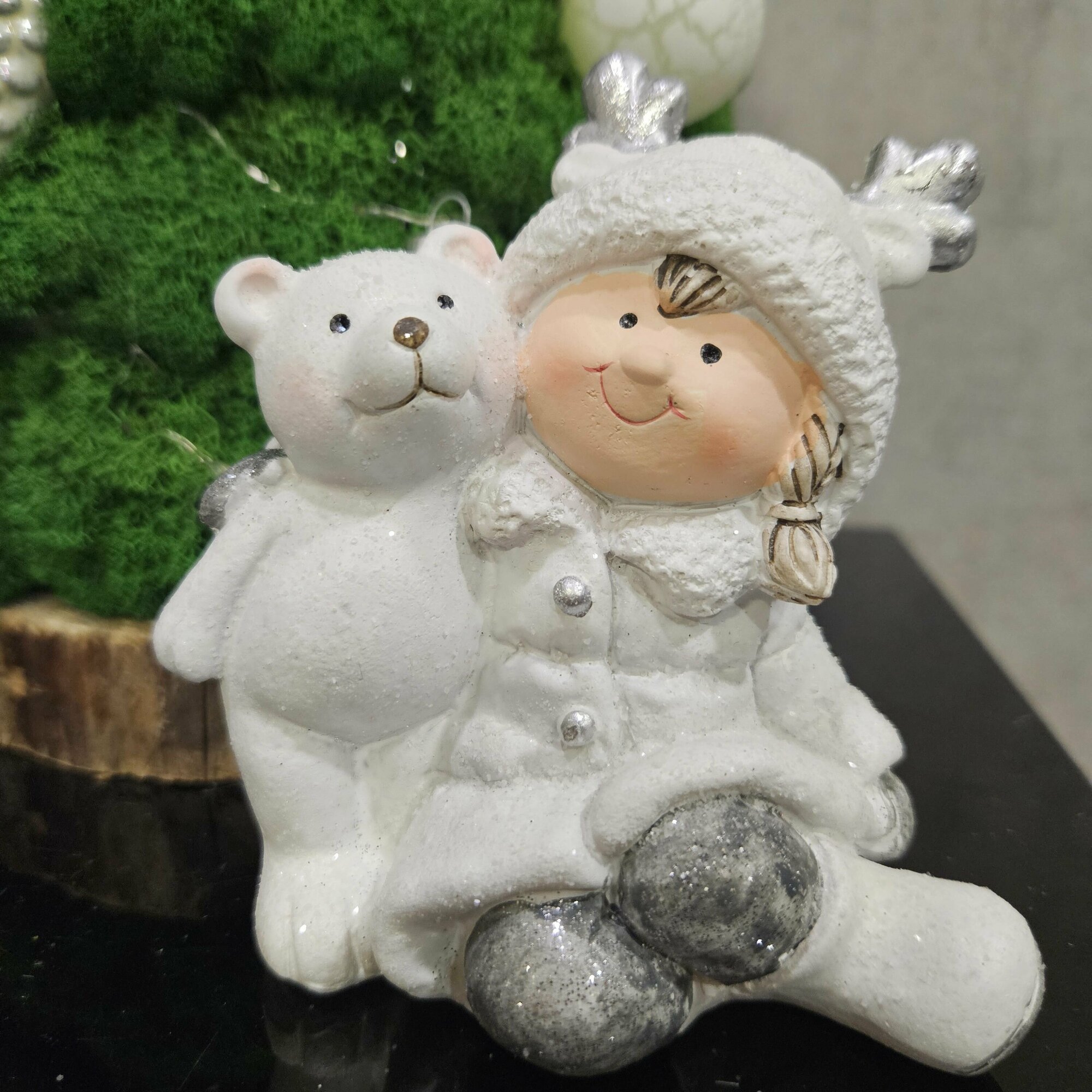 Красивая Новогодняя фигурка, декор на новый год.
