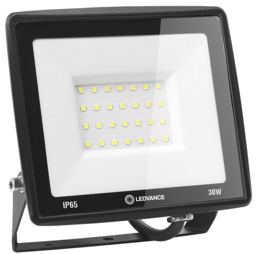 Прожектор Ledvance-osram FL ECO 30W/6500K 230V IP65 3000Lm 110° 150x151x24mm RU чёрный Ledvance