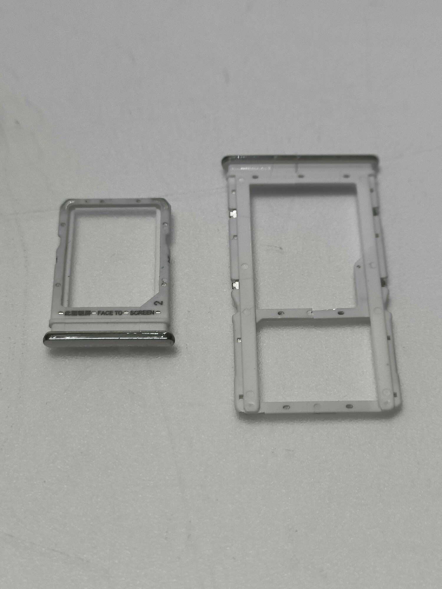 Сим лоток для xiaomi redmi note 8 pro белый