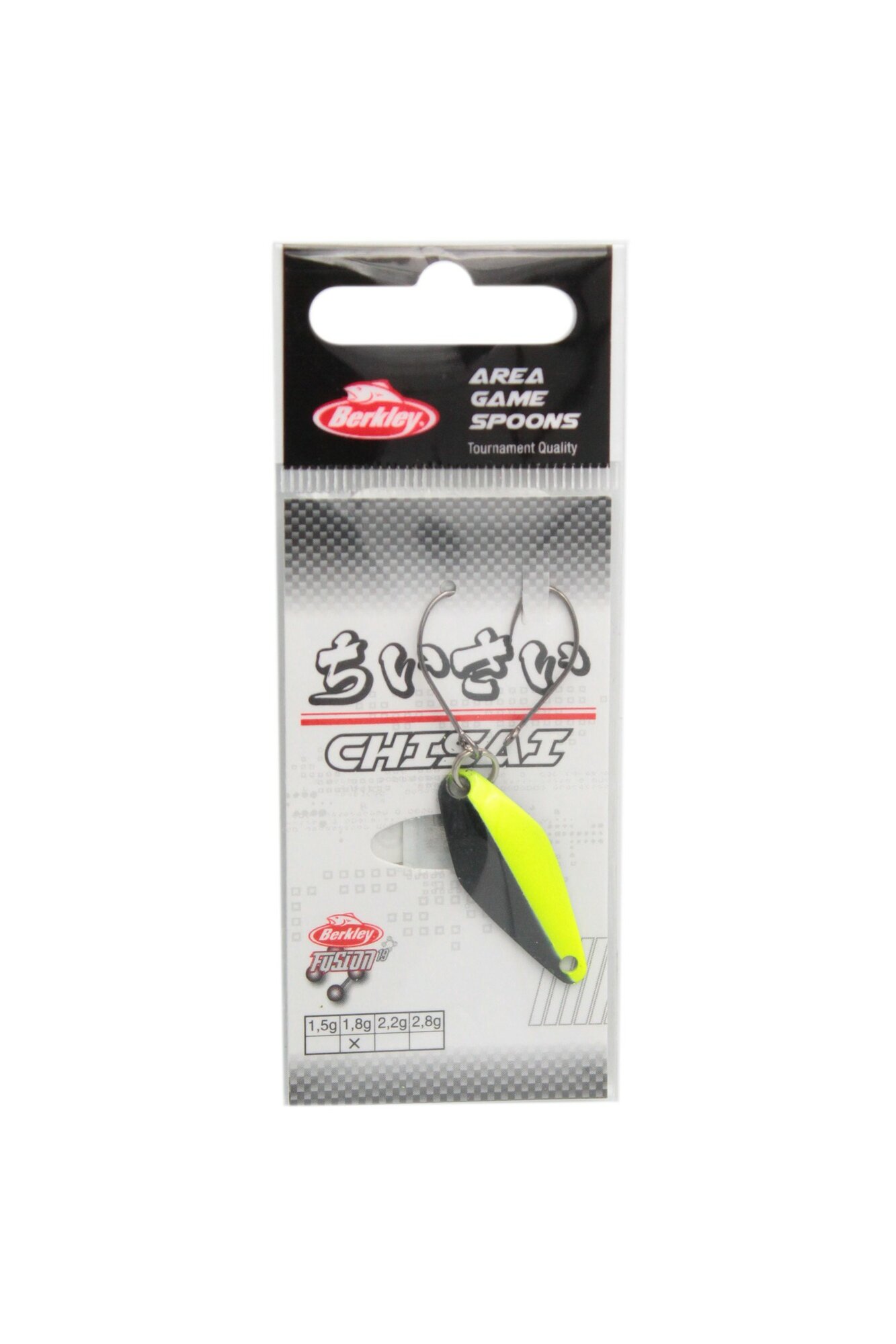 Berkley Ags Chisai 1,8 г Vert Chartreuse/Black/Black - блесна-вертушка для спиннинга