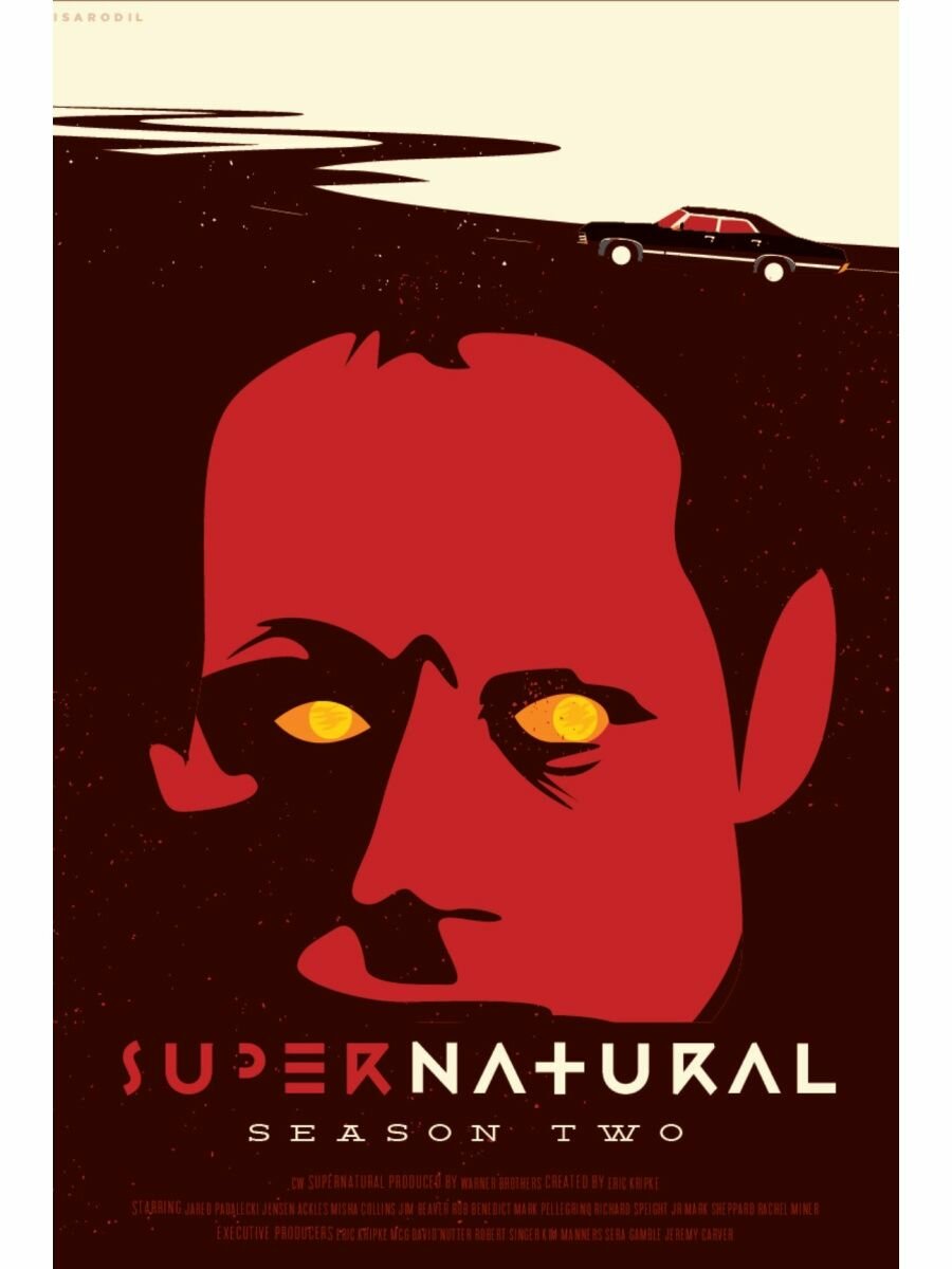 Постер "Сверхъестественное. Глаза дьявола"