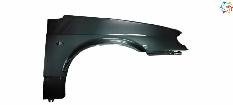 Крыло 2113- 2114- 2115, правое пластиковое. в цвете Сочи 360"серебристо серо зеленоватый"