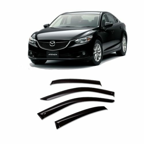 Дефлекторы боковых окон MAZDA-6 Мазда-6 седан (2012-2015) дефлекторы окон