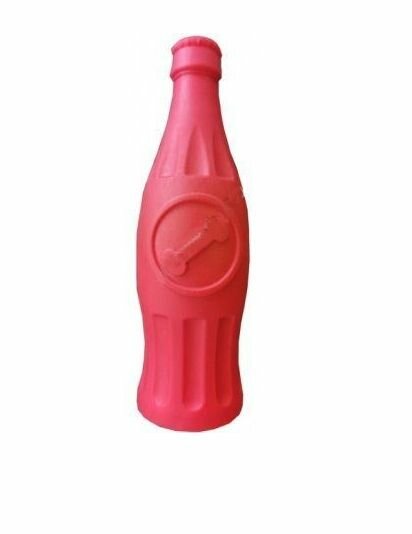 HOMEPET Игрушка для собак Бутылка с пищалкой, 17 см