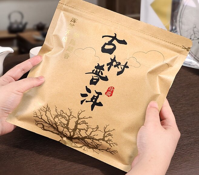 Пакет для хранения пуэра 25х24 с замком Зип-Лок ( 10 шт.)