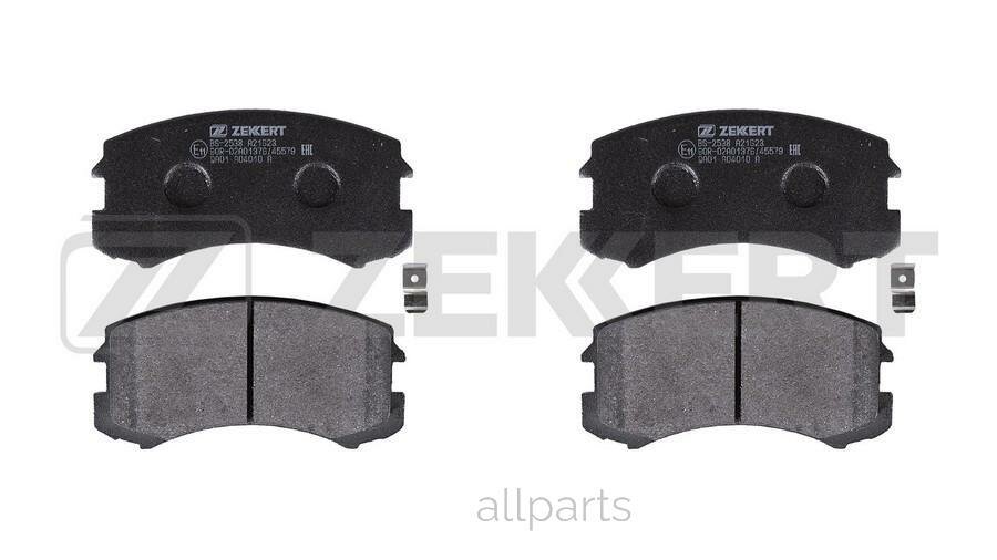 ZEKKERT BS-2538 Колодки торм. диск. передн. Mitsubishi Lancer IX X 03-