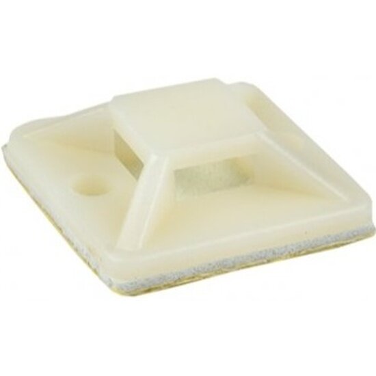 Площадка самоклеящаяся Ekf 20х20мм бел. (уп.100шт), plc-20x20