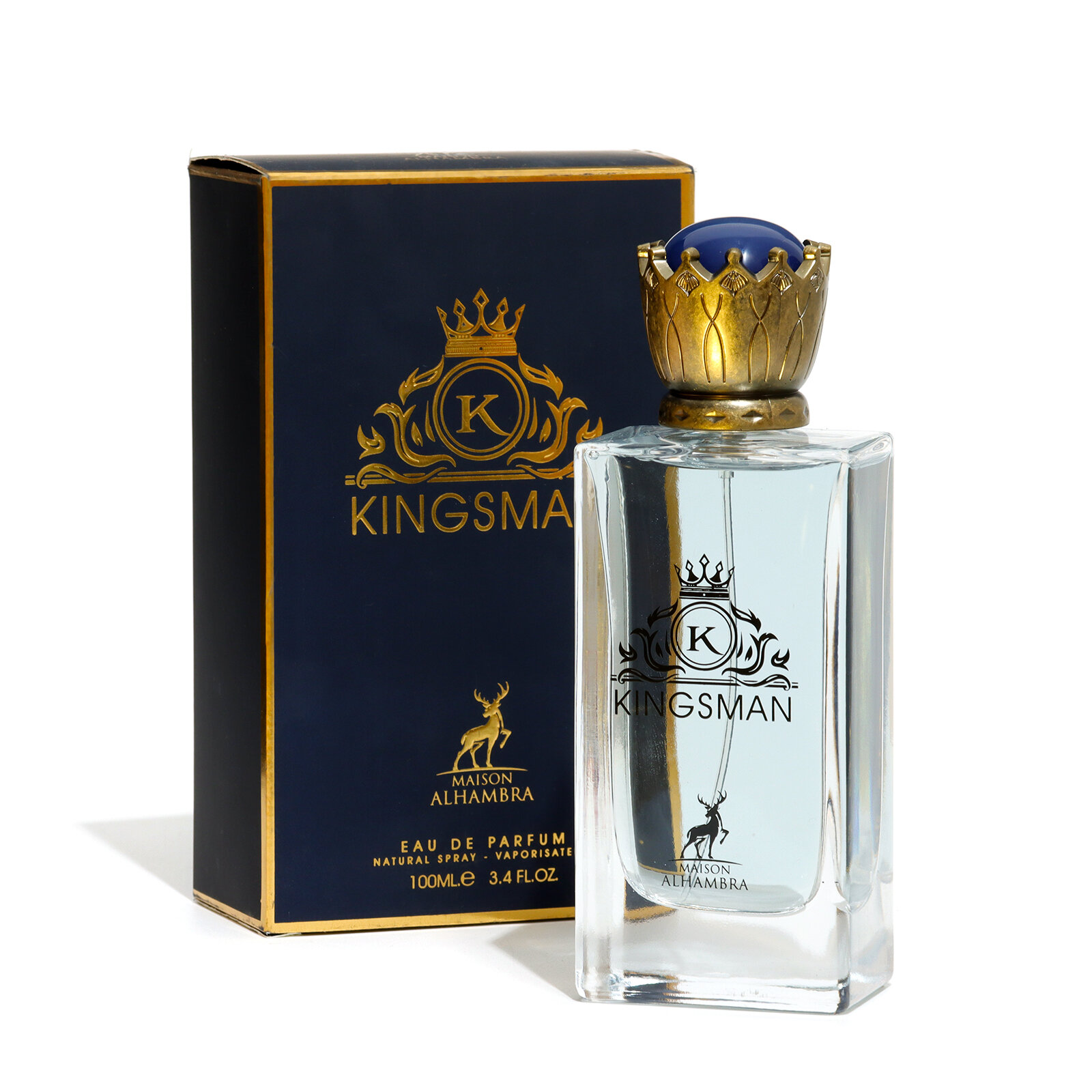 MAISON ALHAMBRA "KINGSMAN" парфюмерная вода мужская, флакон 100мл