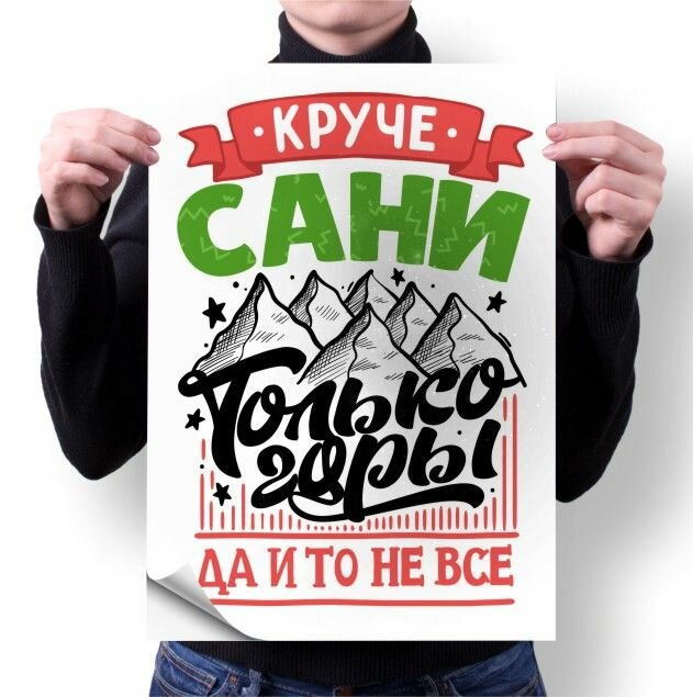 Плакат А1 принт Александр - 0010