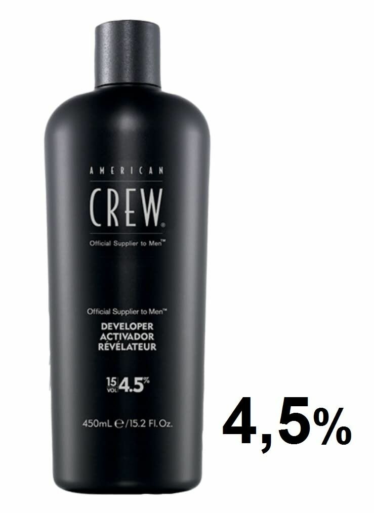 American Crew Биоактиватор Developer 4,5% 500мл