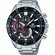 Наручные часы CASIO, серебряный, черный, красный