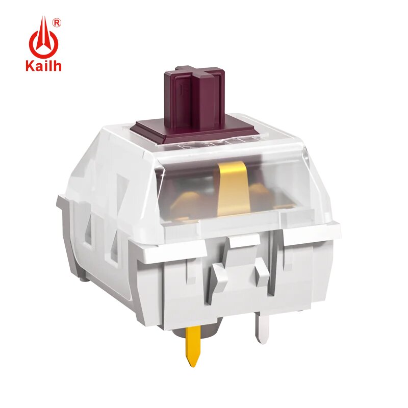 Переключатель клавиатуры Kailh Speed, бронза, медь, золото, розовый, толстый, золотой, серебристый, RGB SMD для механической клавиатуры