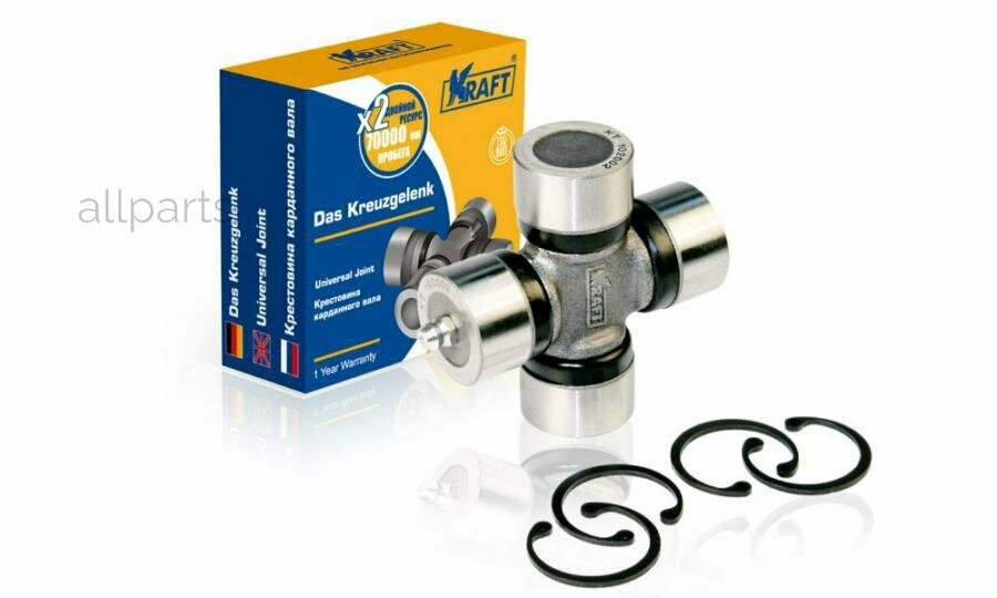 KRAFT KT102002 Крестовина карданного вала ВАЗ 2121-213, Niva Urba KRAFT KT102002