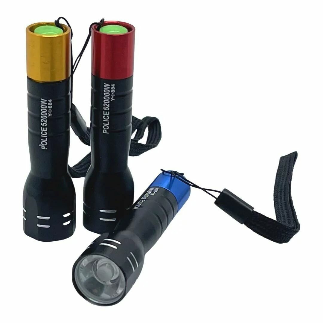 Фонарик брелок, работает от одной батарейки тип ААА. Y-I-884