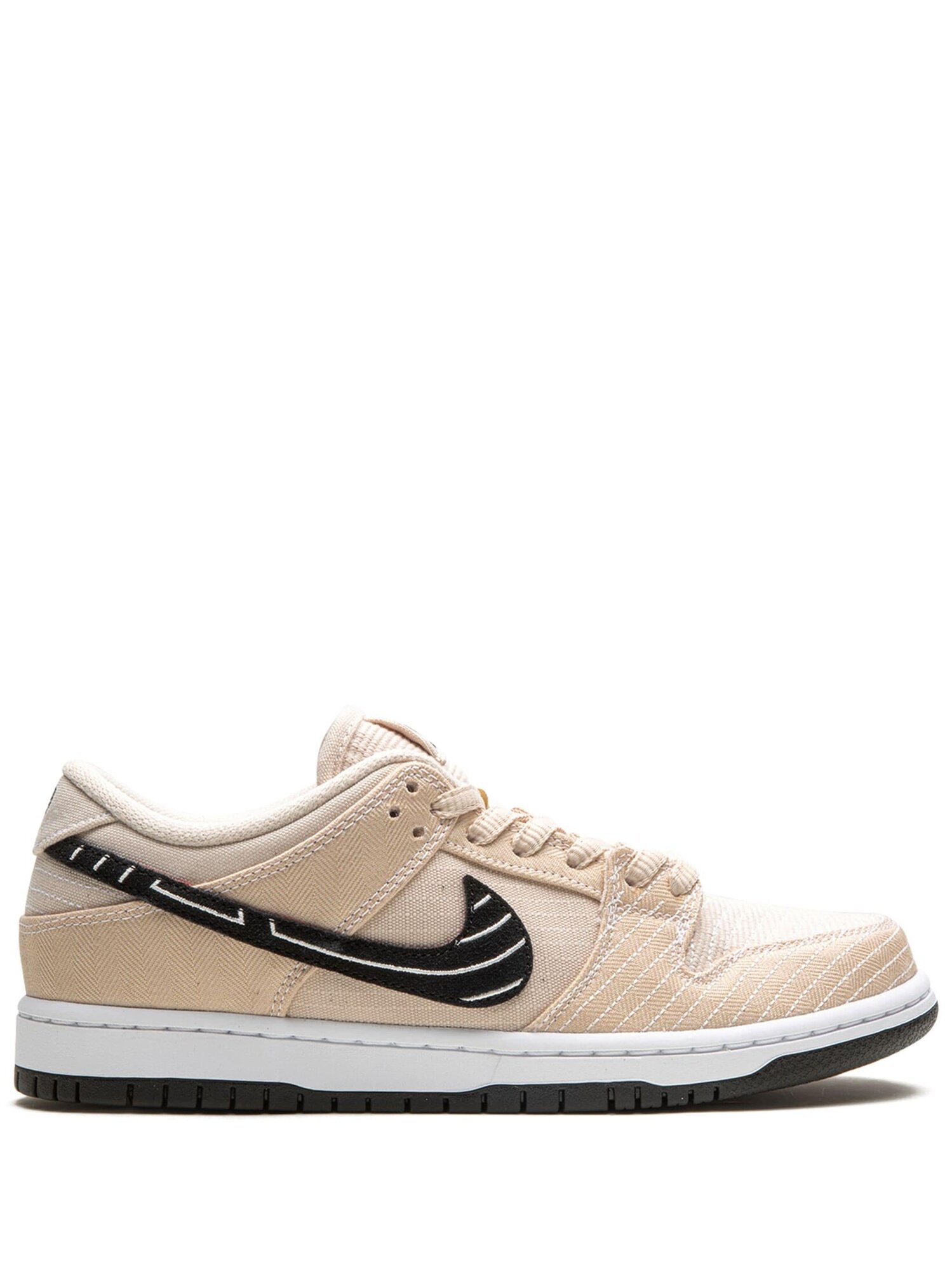Кроссовки Dunk Low "Albino & Preto - Jiu Jitsu" sneakers
