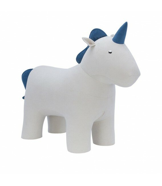 Пуф Leset Unicorn, ткань велюр, omega 30, компаньон omega 45