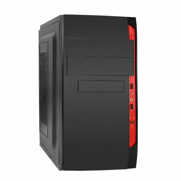 Компьютерный корпус ExeGate QA-410-XP400 (EX272733RUS) черный - Mini Tower, Micro-ATX, Mini-ITX, USB 2.0 Type-A