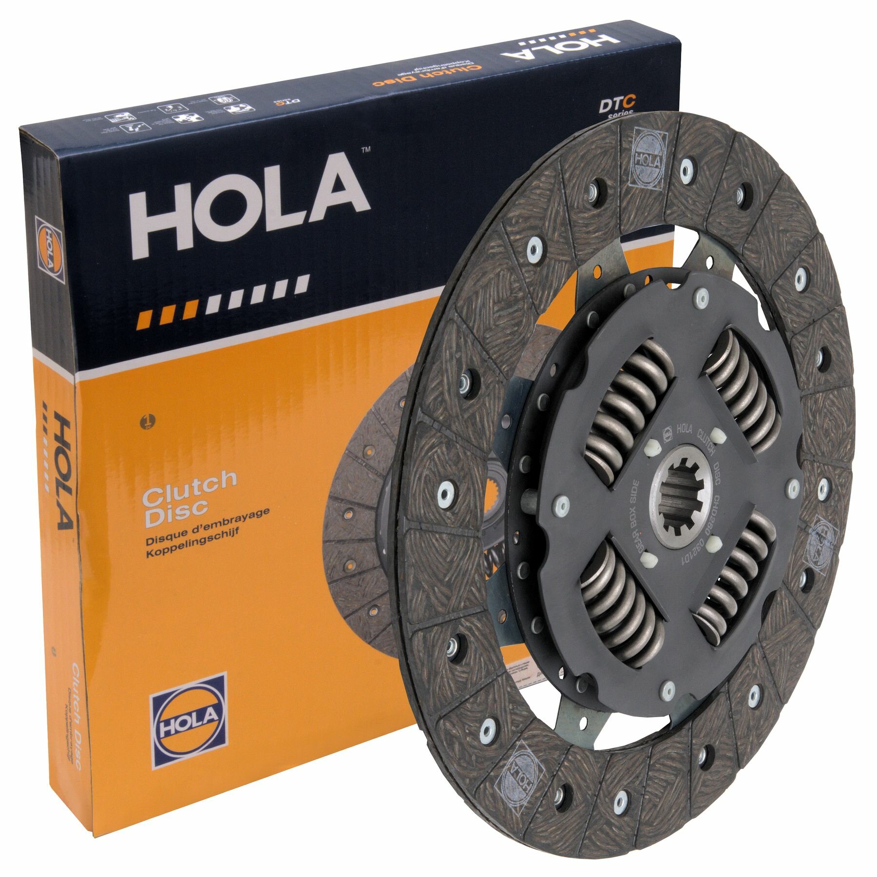 Диск сцепления HOLA ГАЗ ведомый дв. Cummins ISF 2.8S Евро-4 (КПП 330 Н/м) 149 л/c (диск d 280 мм) CHD260