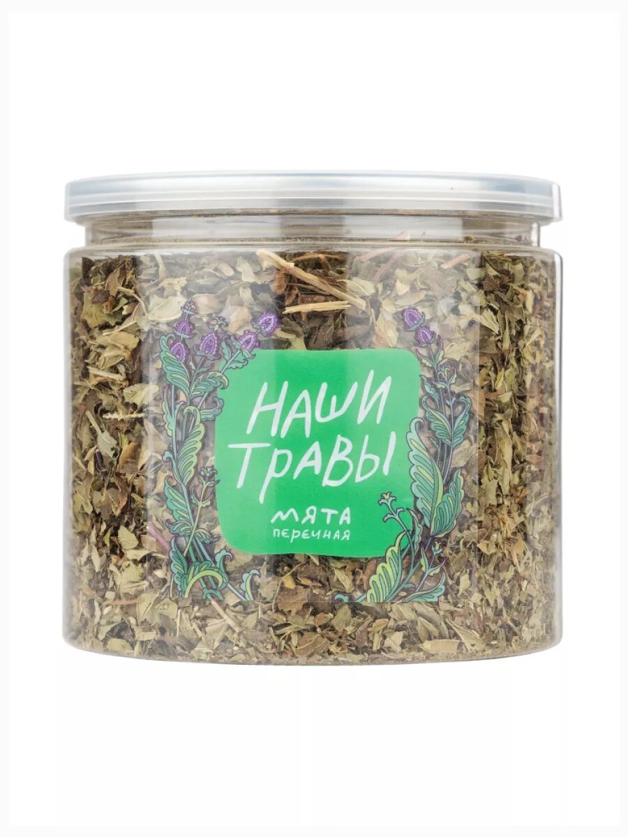 Сбор трав "Мята перечная" Наши Травы, успокаивающий, 120 г