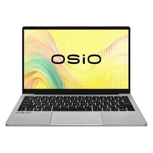 Ноутбук OSIO FocusLine F140a-009 14", 2023, IPS, AMD Ryzen 5 5500U 2.1ГГц, 6-ядерный, 8ГБ DDR4, 512ГБ SSD, AMD Radeon, без операционной системы, серый