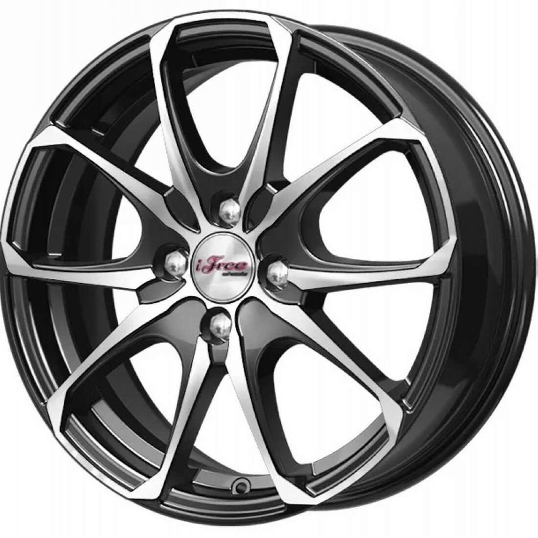 Колесный диск iFree Такеши (КС877) 6x16 4x100 ET40 67,1 Блэк Джек