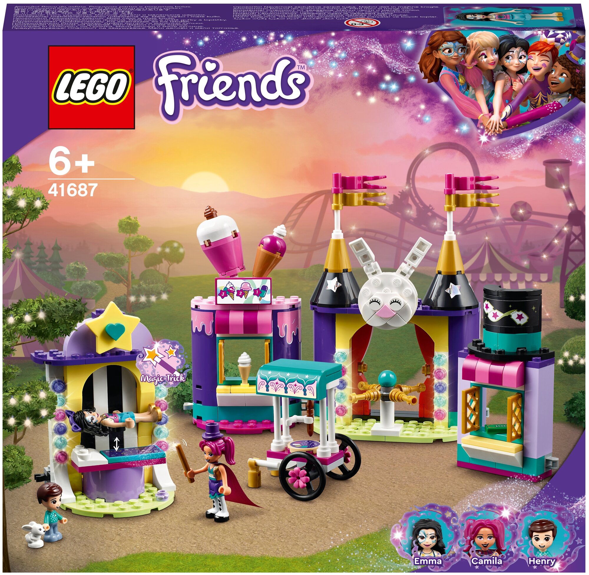 Констр-р Lego Friends Киоск на волшебной ярмарке Lego 41687 .