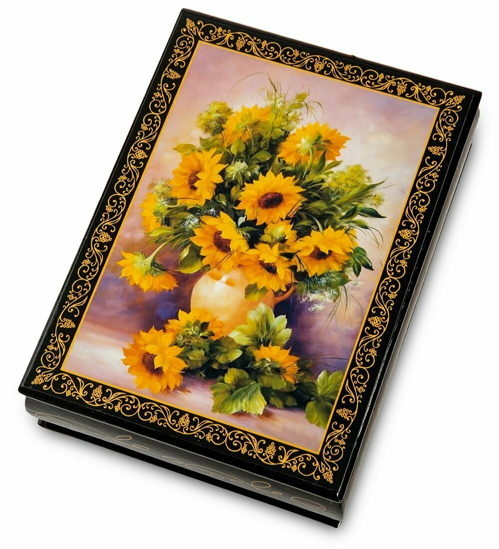 Шкатулка в технике декупаж (13х18х4)
