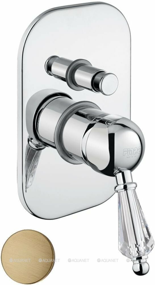 Смеситель для душа Fiore IMPERIAL SKY SWAROVSKI 82ZZ5134 (с внутренней частью), бронза