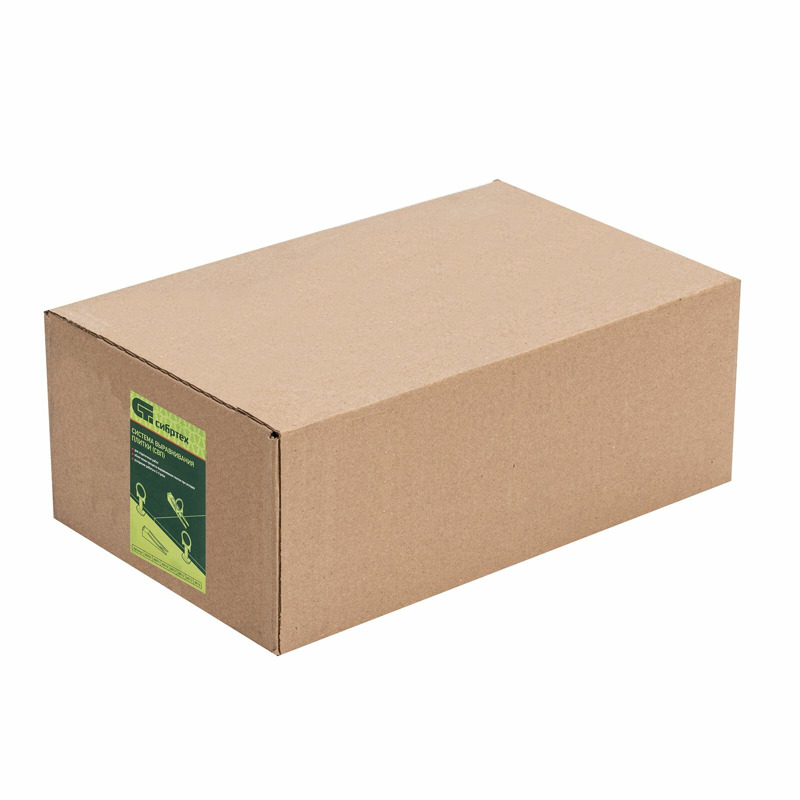 Комплект зажим и клин для выравнивания плитки СИБРТЕХ СВП Кольцо, 250/250 шт (88114)