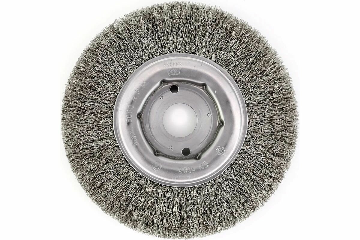 Щетка дисковая 150x16x22.2 мм, ворс гофрированная нерж. сталь 0.30 мм OSBORN