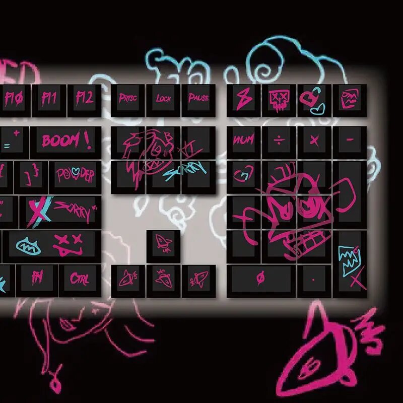 Keycap JINX, 1PC, LOL, PBT — фото 1