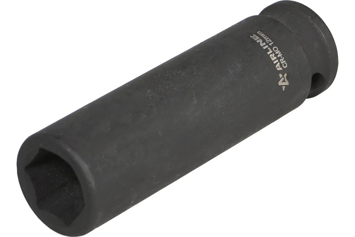 Головка ударная торцевая глубокая шестигранная 12 мм L=65 мм 3/8'DR AIRLINE ATAS325