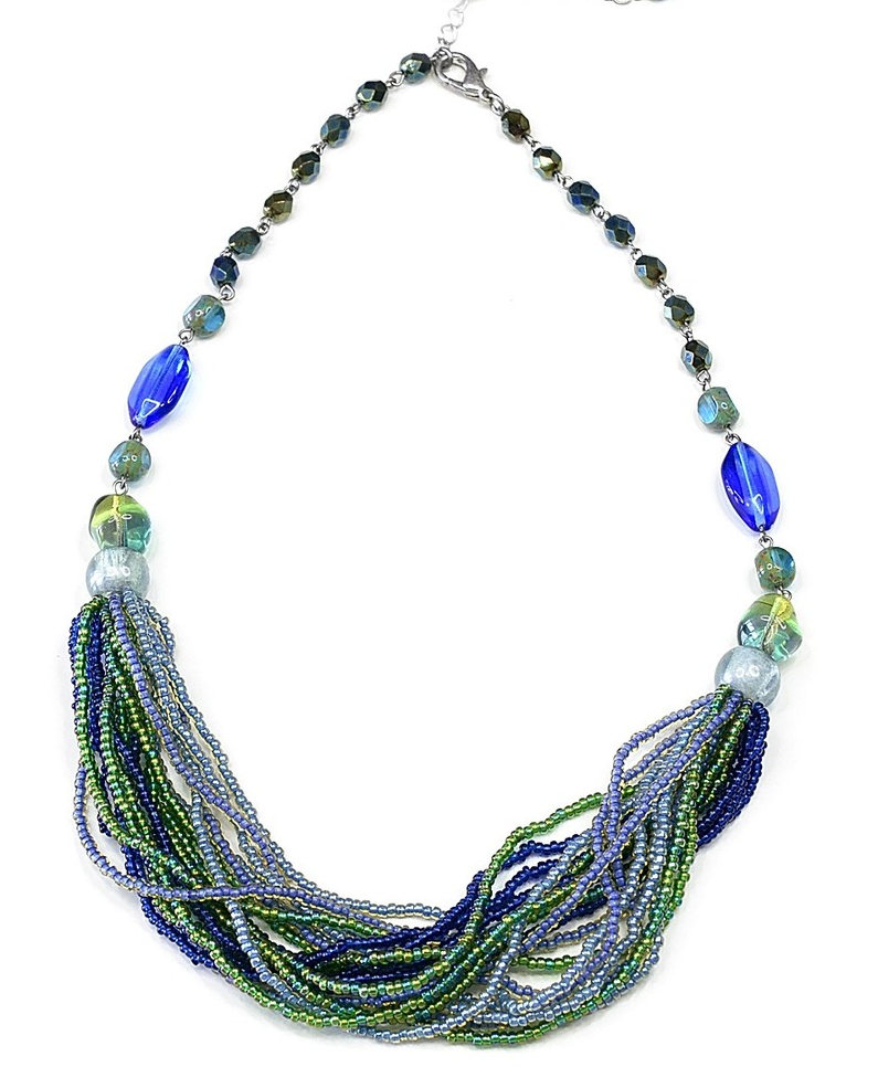 Бусы, хрусталь