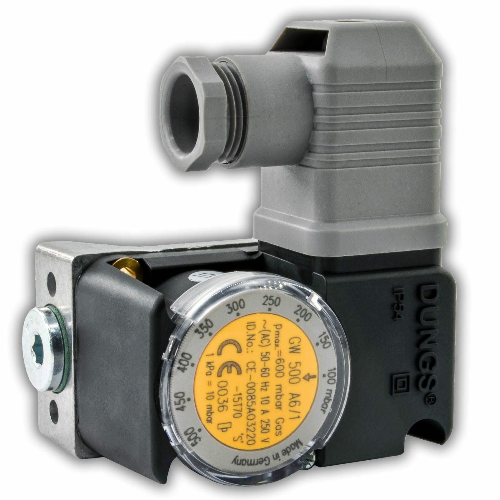 Датчик-реле давления газа с демпферным отверстием DUNGS GW 500 A6/1 арт.242678