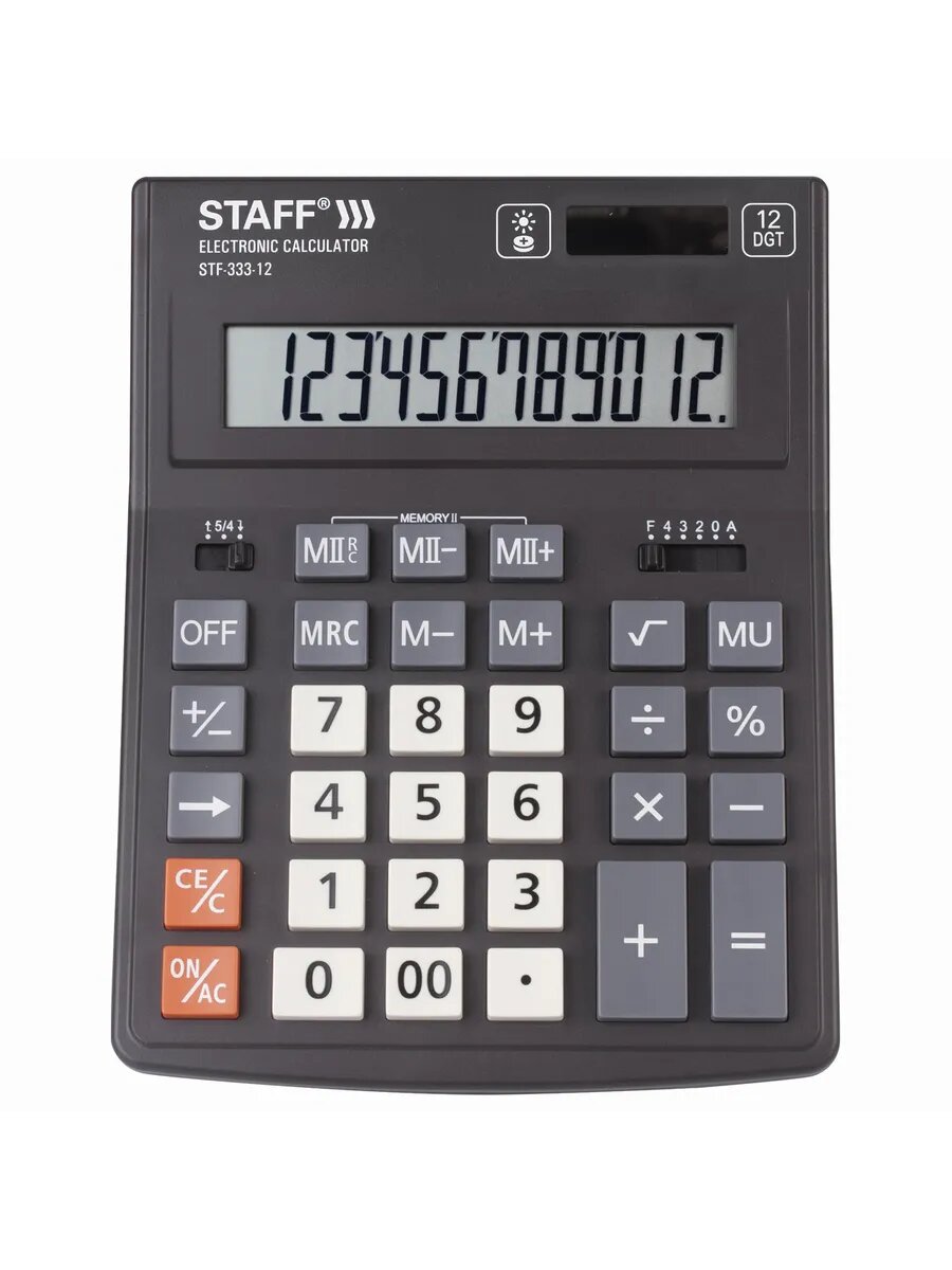Калькулятор настольный, 12 разрядов