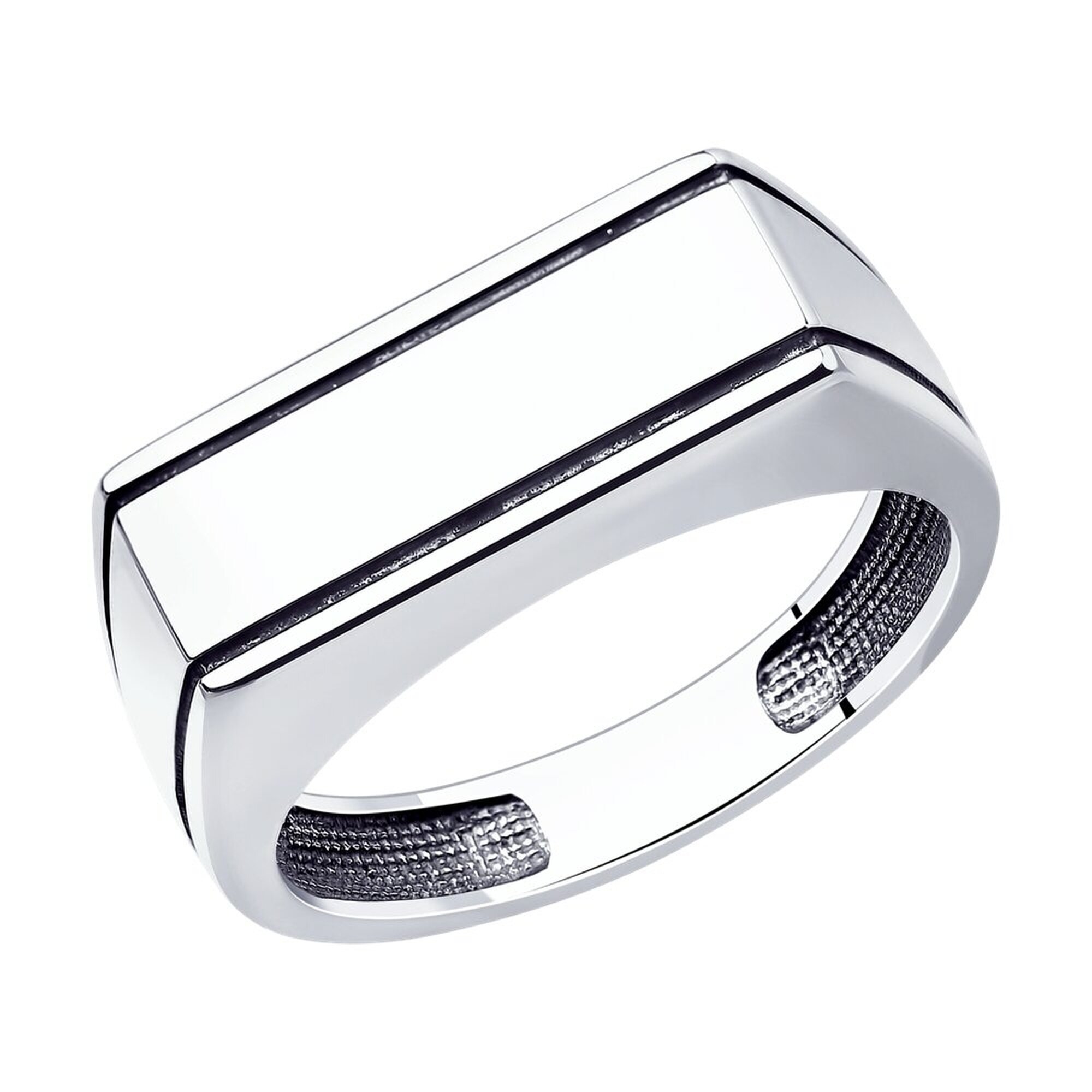 Печатка, серебро, 925 проба, чернение