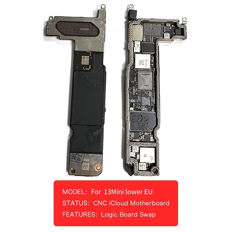 Материнская плата с ЧПУ для Iphone 13 13pro 13promax 13mini Intel Qualcomm Version Swap Drill CPU Базовая лента материнская плата удалить использовать для замены
