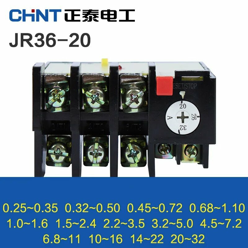 CHINT Тепловое реле JR36 14-22A