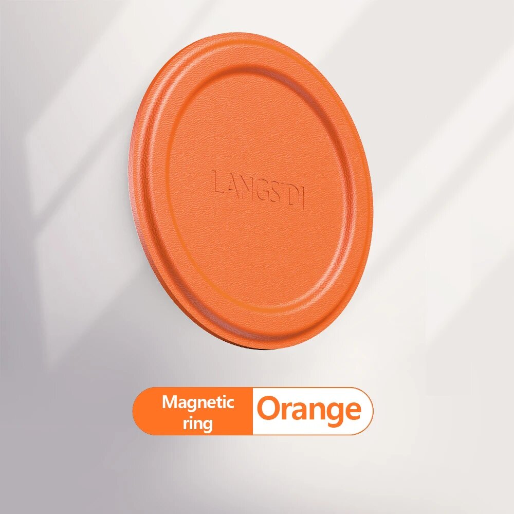 Оранжевое магнитное кольцо Langsidi для Magsafe