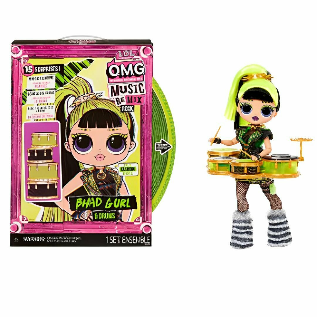 L.O.L. Сюрприз! кукла-сюрприз lol OMG rock doll-Бхад Гурл