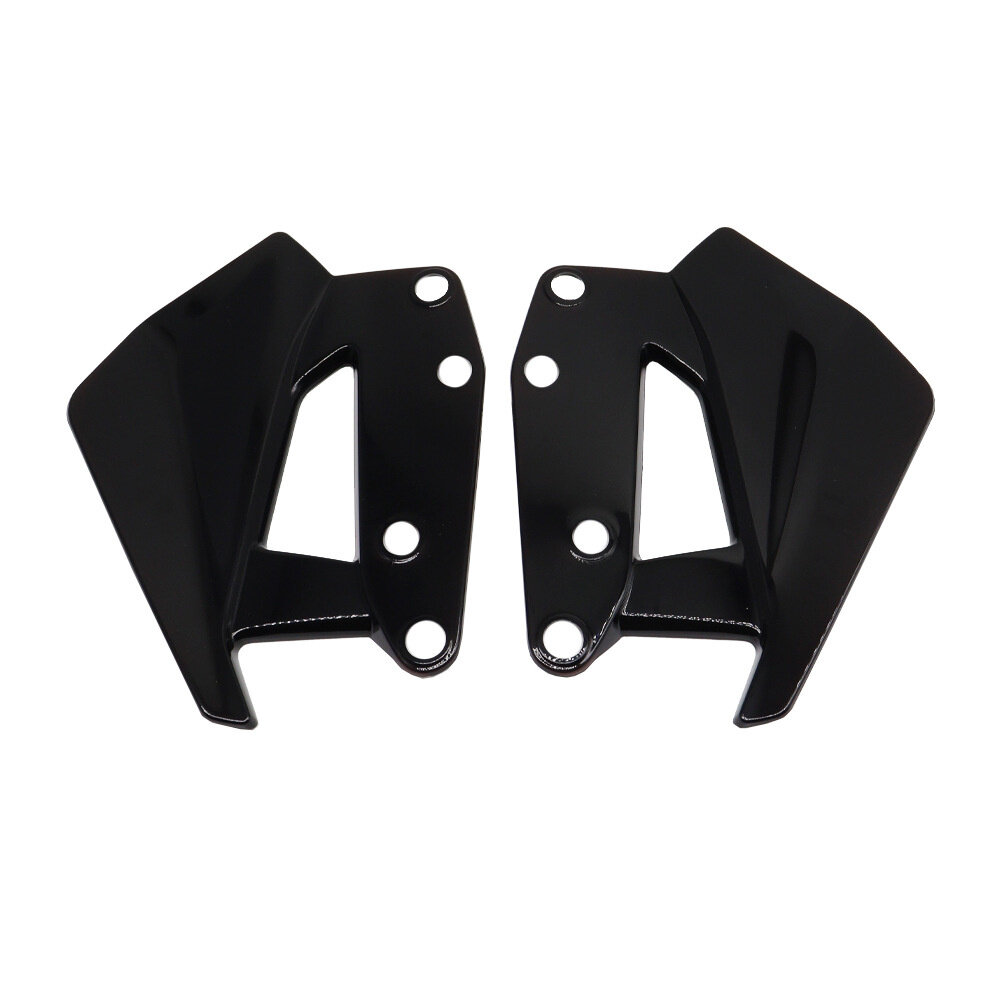 2Pcs Front Wind Deflector Side Windshield Windscreen For 2024 BMW R1300GS Black