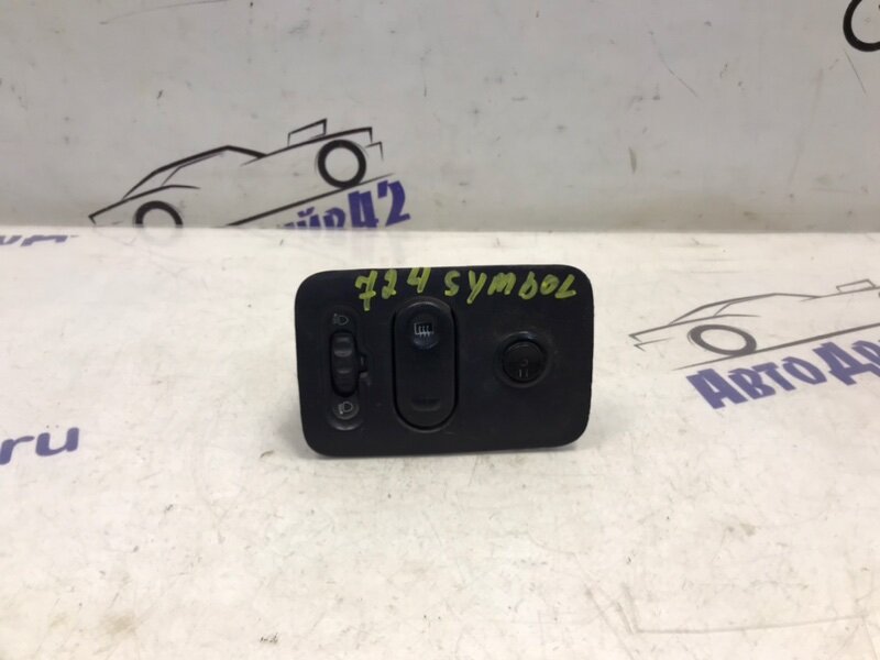 Б/У кнопка регулировки фар Renault Symbol 2004 LB K7J700 . Комплектность на фото. 34229 RENAULT арт. 8200022569, 7700431686...
