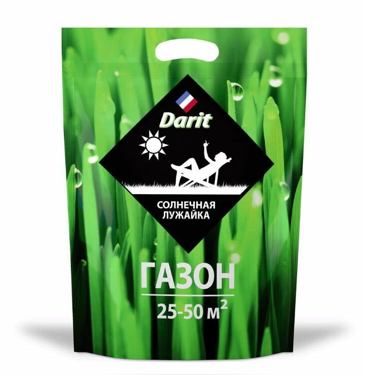 Семена газонной травы Солнечная лужайка Darit 0,9 кг