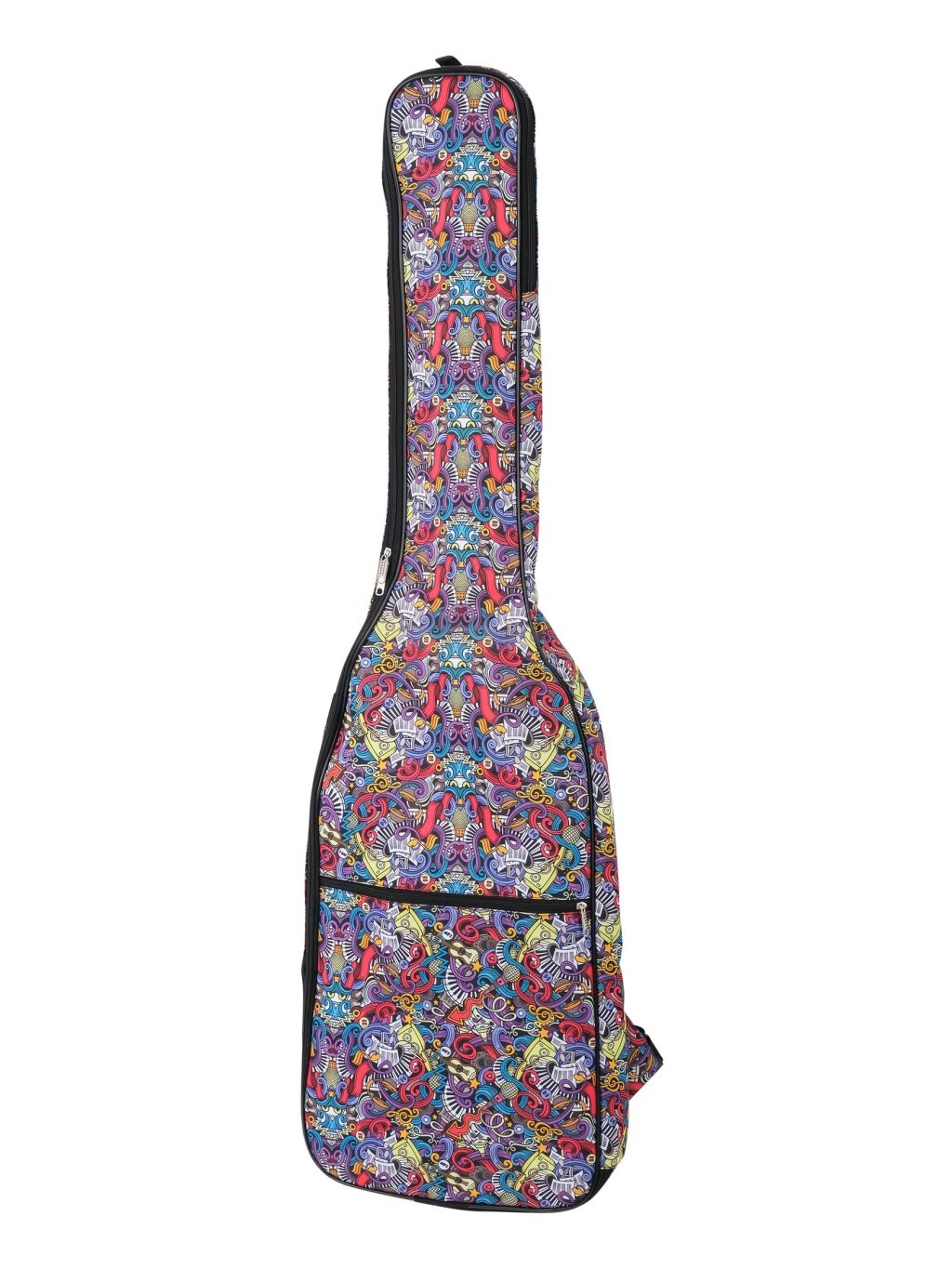 MZ-ChGB-2muz Чехол для бас-гитары, ткань "Музыка", MEZZO